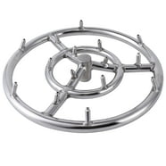 30in. Galvanized Round Fire Ring - Walmart.com