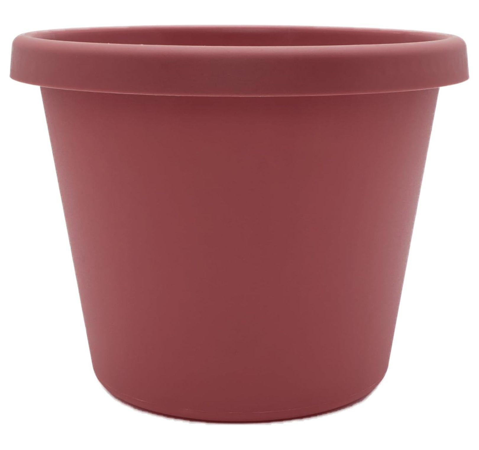 24 Inch Round Prima Planter - Large Plastic Plant Pot with Rolled Rim ...