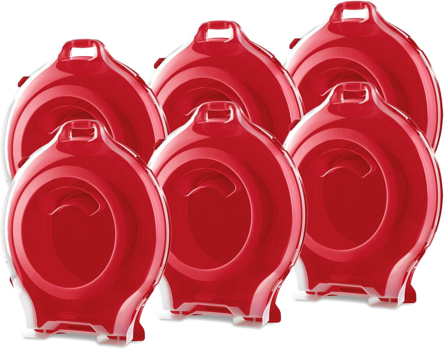 24 Inch Round Stackable Christmas Holiday Seasonal Wreath Storage Box ...