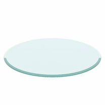 Topcobe 30 Inch Round Glass Table Top - Tempered - 1/4" Thick- Round ...