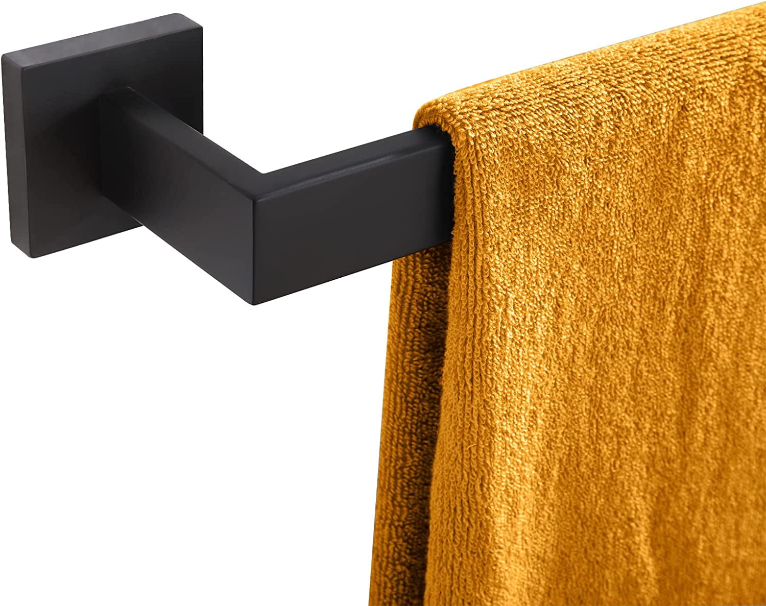 24-Inch Single Towel Bar, Bathroom Kitchen Towel Holder, Wall Mounted ...