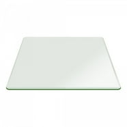 vidaXL Table Top Glass Top Round Table Top Replacement for Coffee Side ...