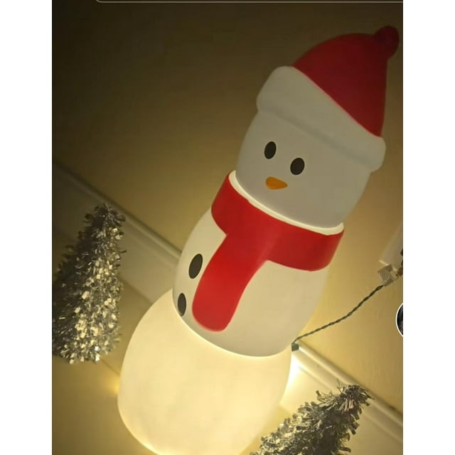 24-Inch Stackable Plastic Snowman 3pcs Christmas Decor - Walmart.com
