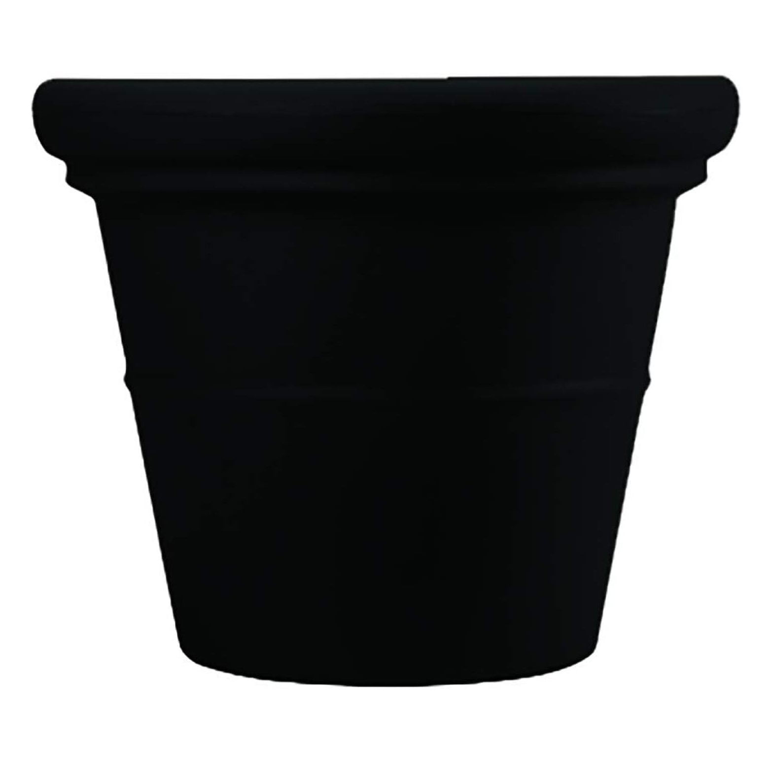 24 Inch Terrazzo Extra Large Round Planter - Rolled Rim Weather ...