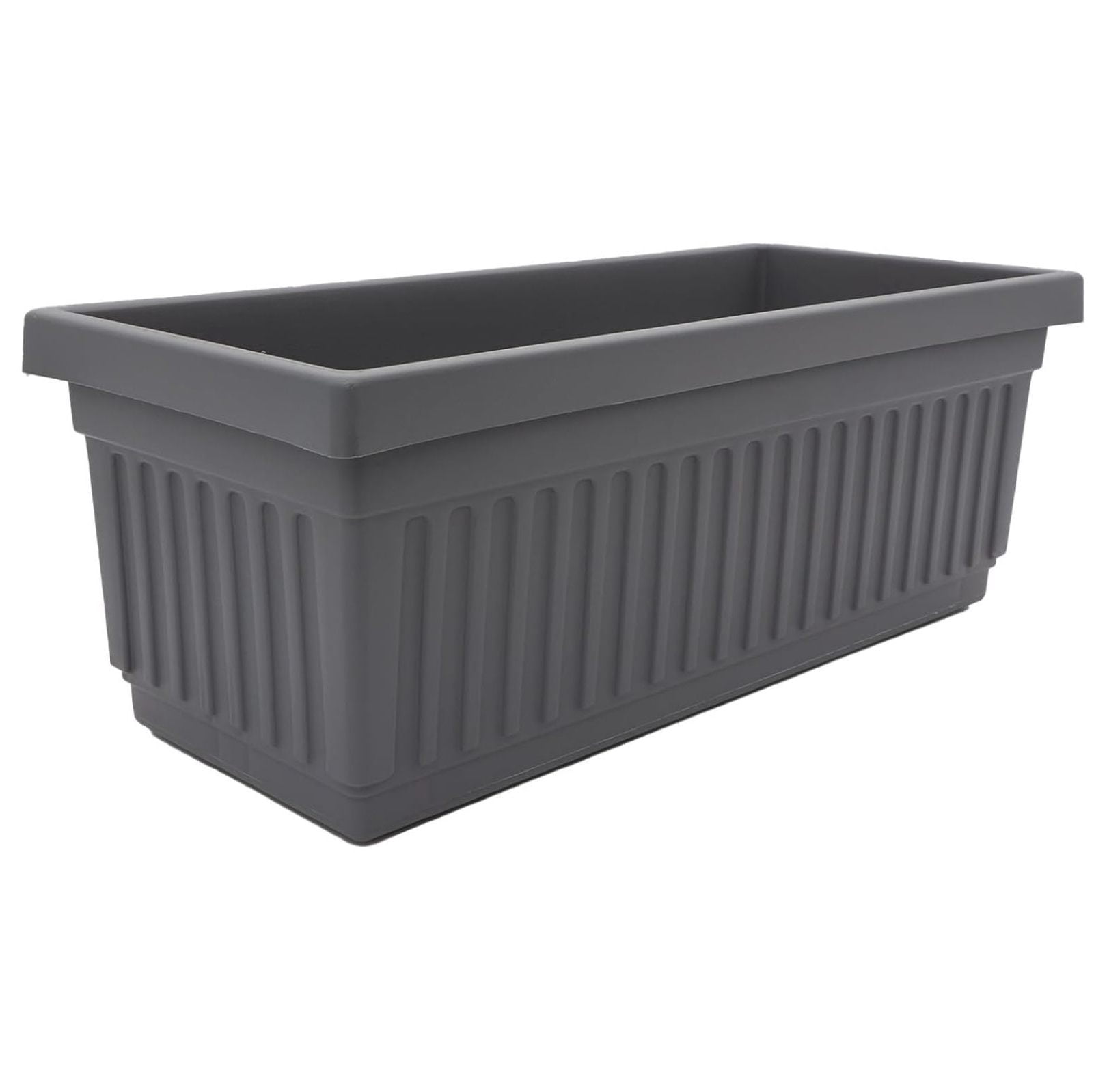 24 Inch Venetian Rectangular Window Planter Box - Lightweight Plastic ...