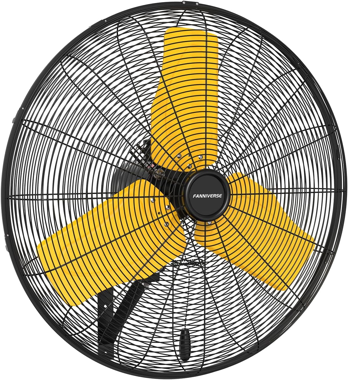 24 Inch Wall Fan Pro Series - Outdoor High Velocity Wall Mount Fan with ...
