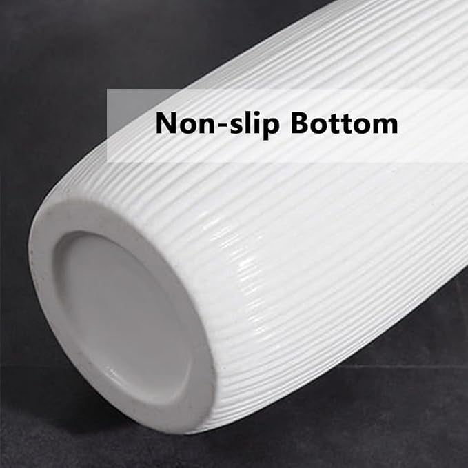 24-Inch White Ceramic Floor Vase - Walmart.com