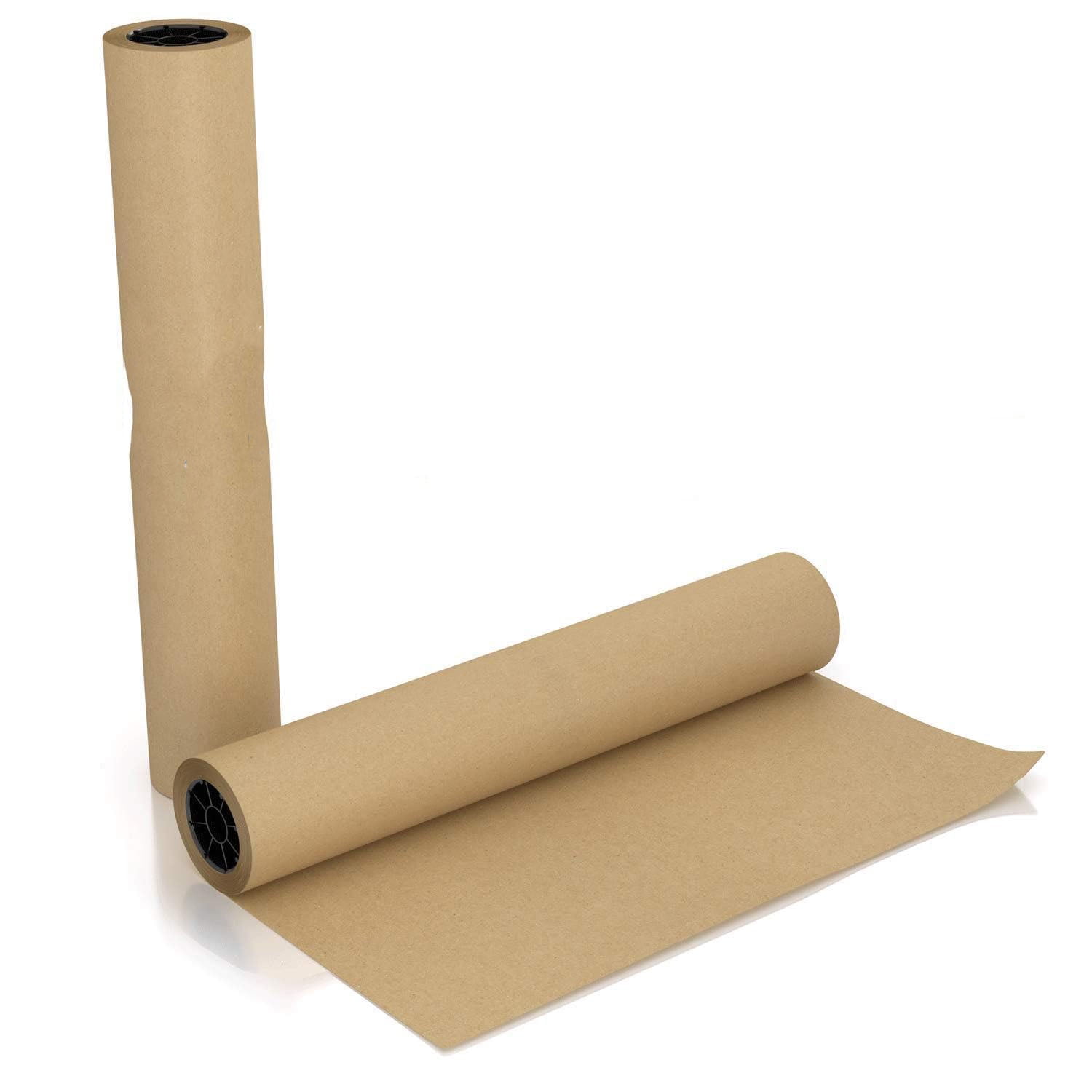 24 Inch x 175 Feet, Brown Butcher Paper Roll, Unbleached, Uncoated ...