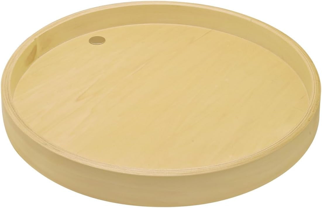 24-Inches Diameter Lazy-Daisy Wood Full Round 360-Degree Revolving ...