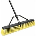 24 Inches Push Broom Outdoor Heavy Duty Broom with 63" Long Handle for ...