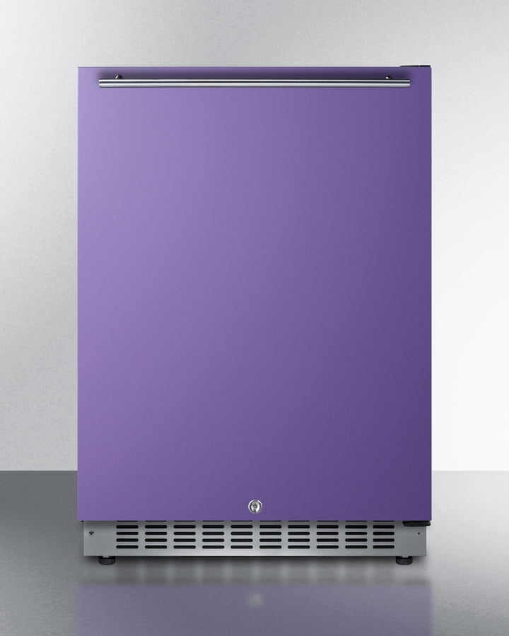 24 Inches Wide Built-In All-Refrigerator, ADA Compliant, Purple, RHD ...