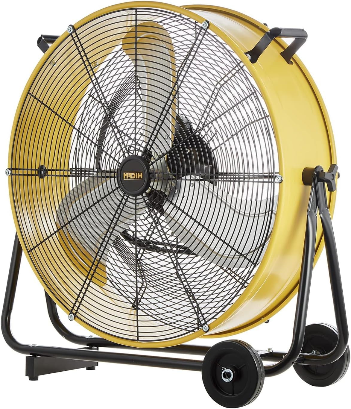 24" Industrial Drum Fan 8300 CFM High Velocity 3-Speed Heavy Duty Metal ...
