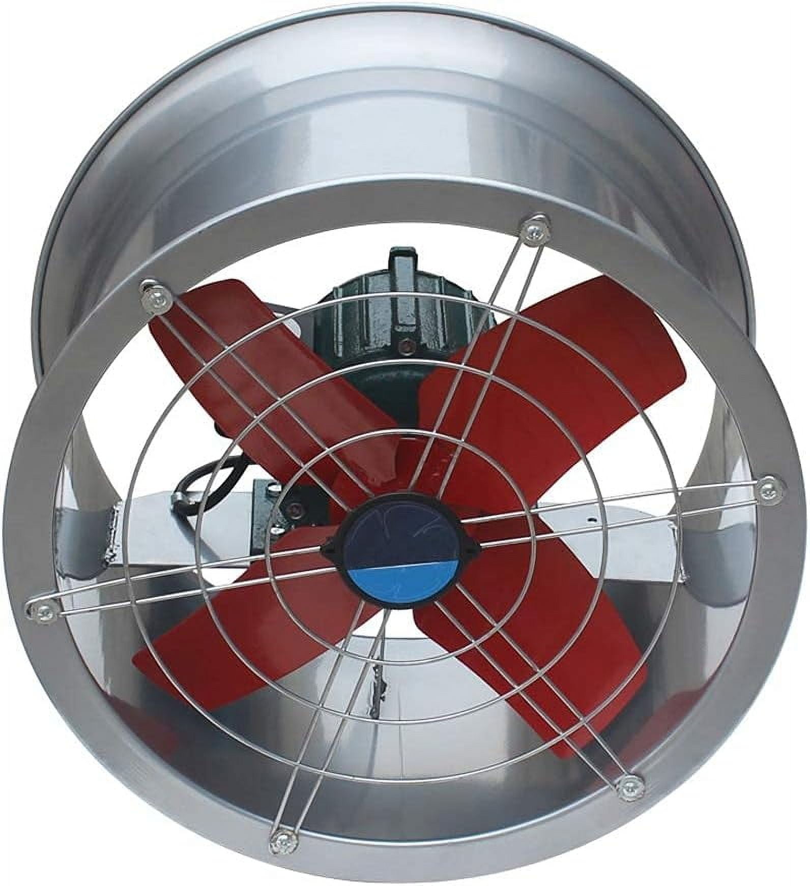24" Industrial Exhaust Explosion-proof Axial Fan Cylinder Pipe Fan Wall ...