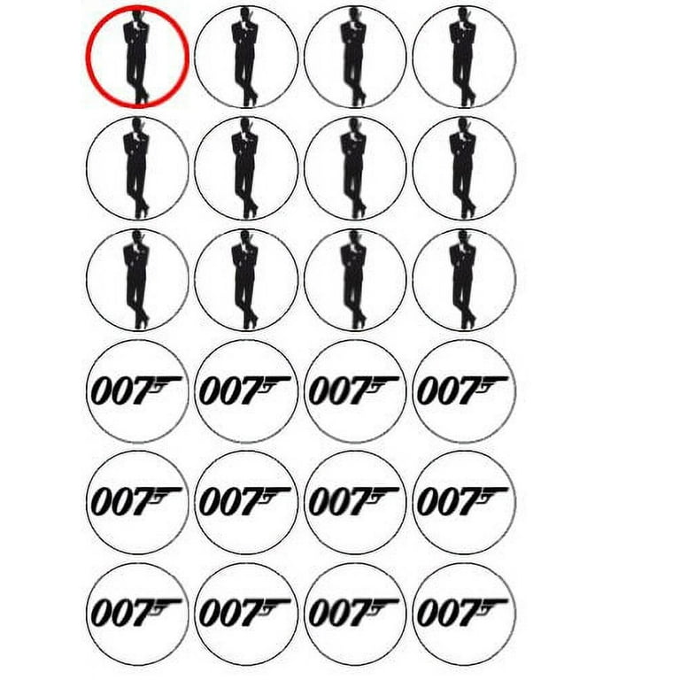 James Bond Gun Logo