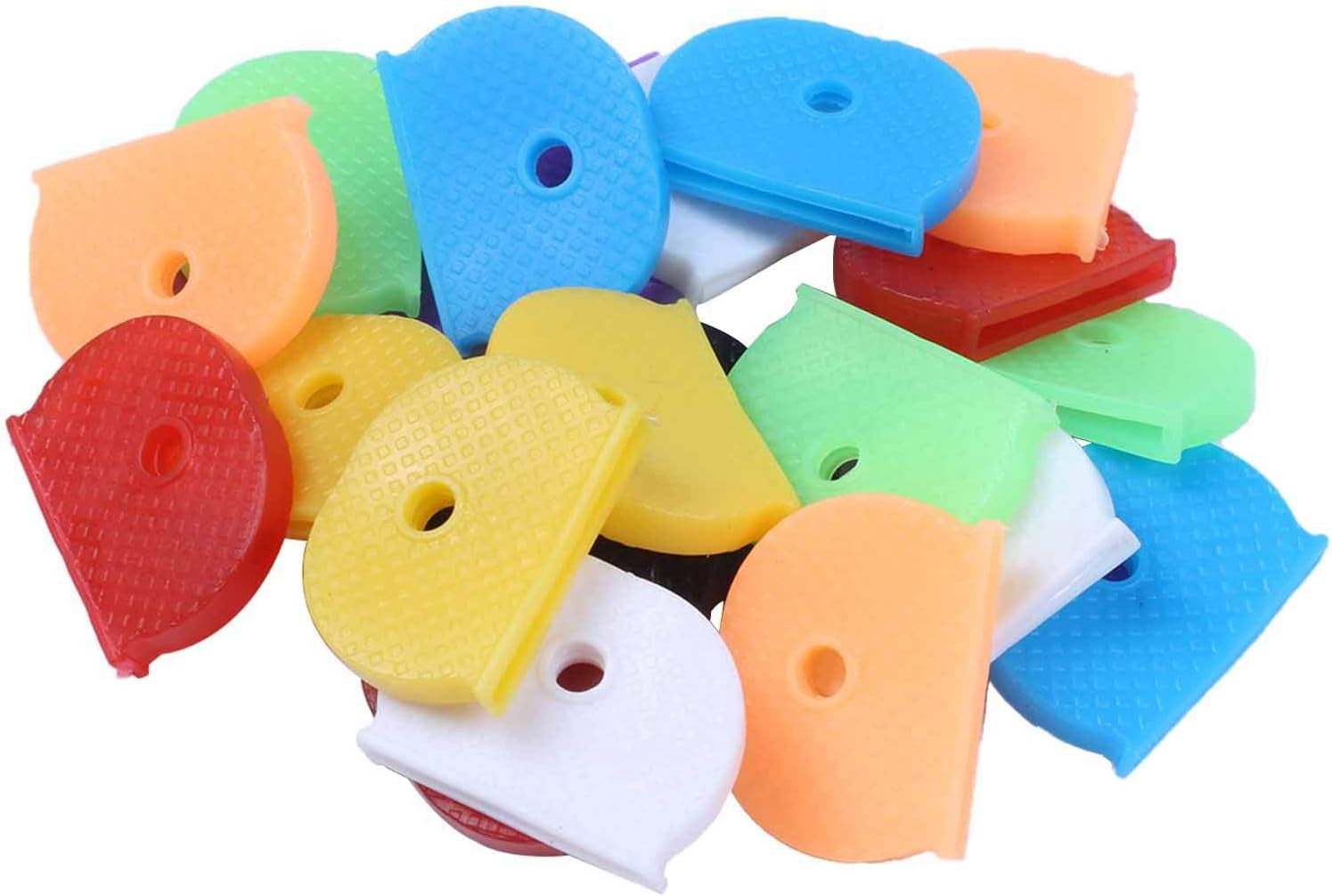 24 Key Caps With Flexible Key Cover For Easy Identification Of Door ...