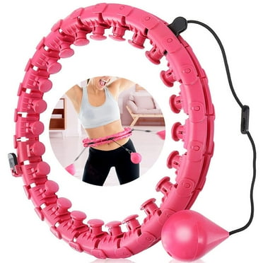 Yorcoten Smart Weighted Adult Hula Hoop Pink - Walmart.com