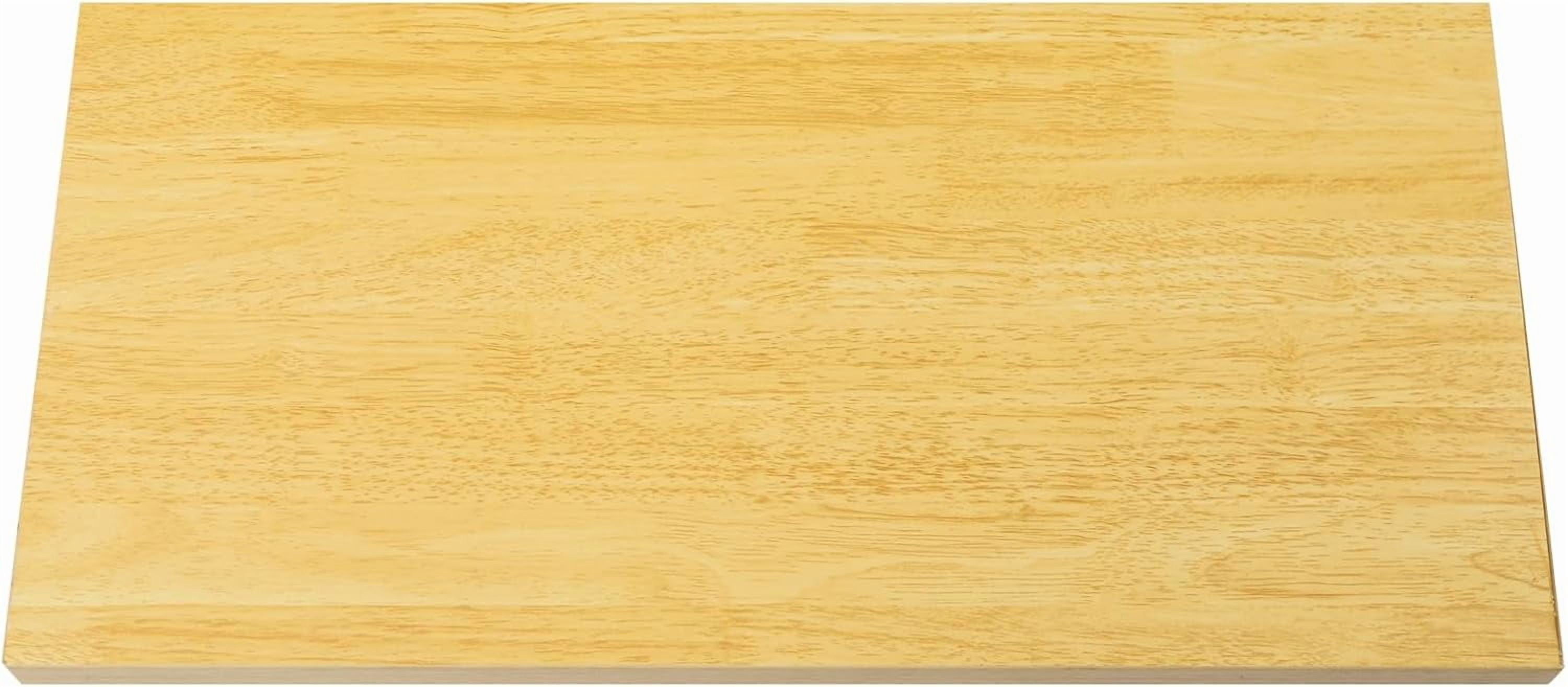 24 L x 12 W in Wood Table Top, 1.4 in Thick Butcher Block Countertop ...