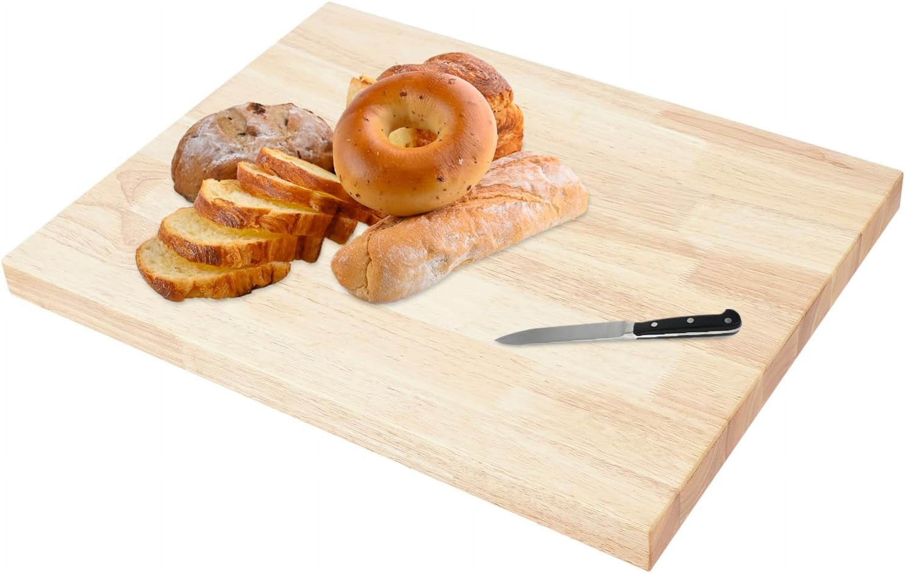 24 L x 18 W in Wood Table Top, 1.5 in Thick Butcher Block Countertop ...