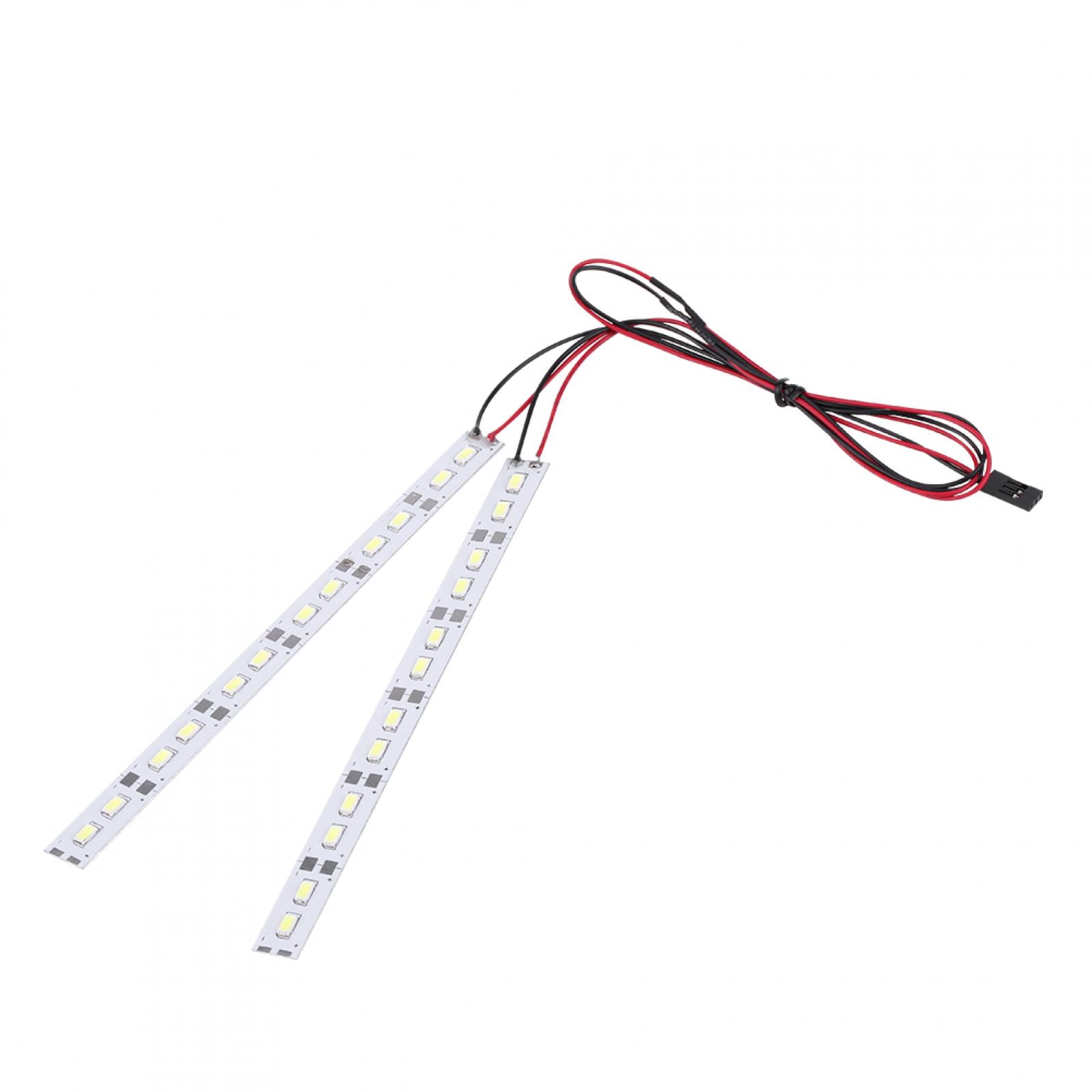 24 LED Chassis Lighting Strip, 6V, Compatible with 1/10 and 1/8 Scale ...