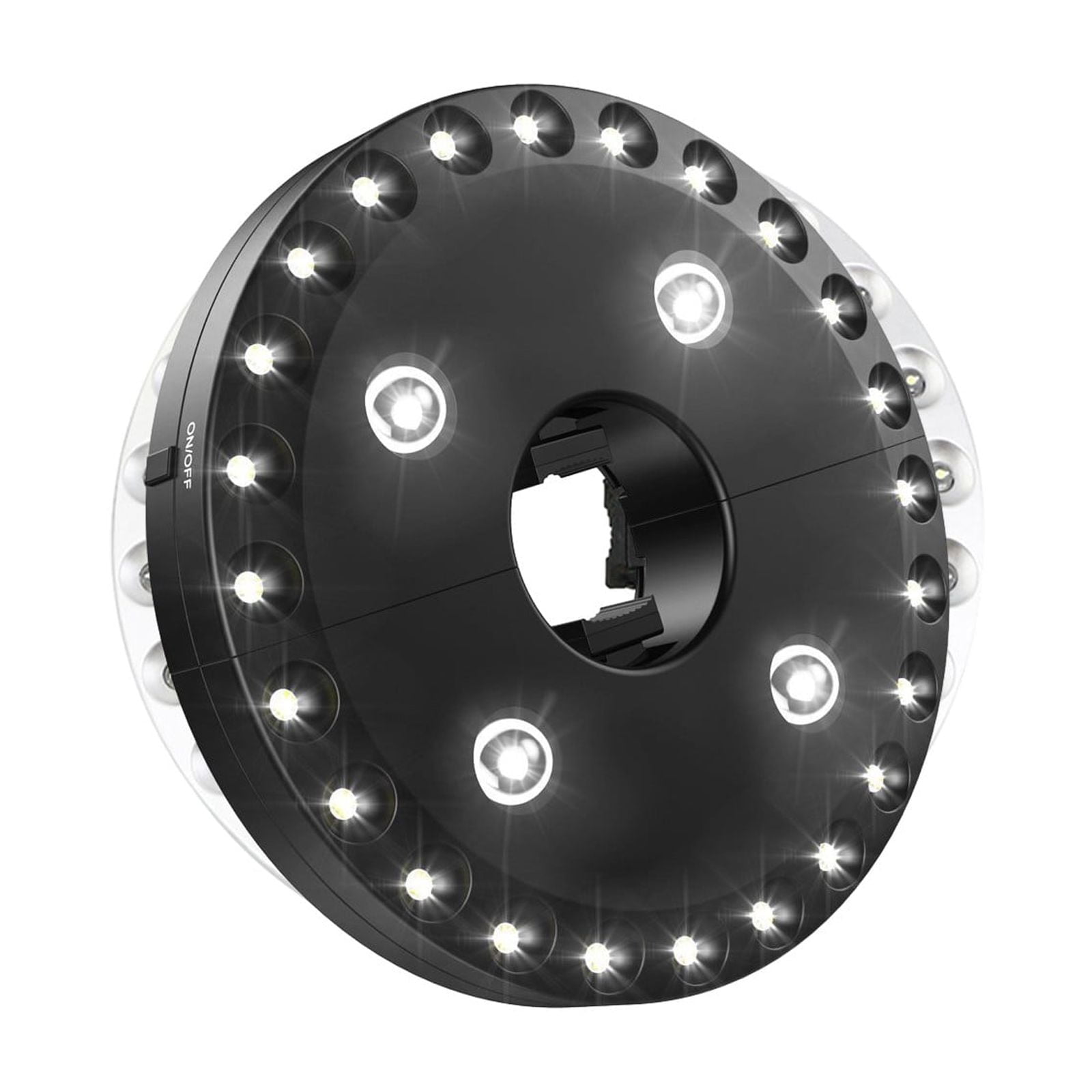 24 LED Rechargeable Patio Umbrella Lights, Adjustable Brightness ...