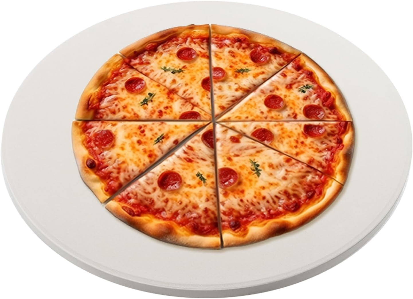 24'' Large Pizza Stone Baking Stone Cordierite Bread Stone for Oven ...