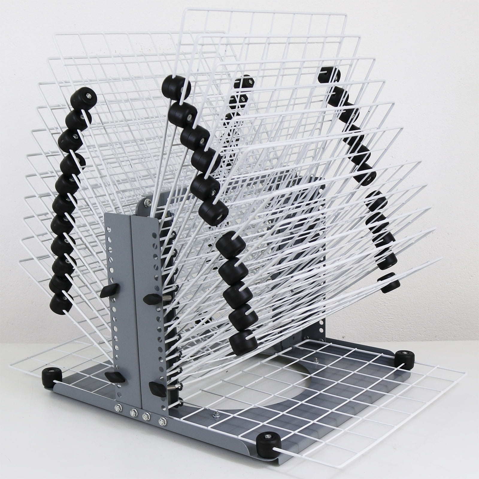 24 Layers Desktop Placed Two Sides Rotatable Drying Rack Screen Printing Drying Rack - Walmart.com