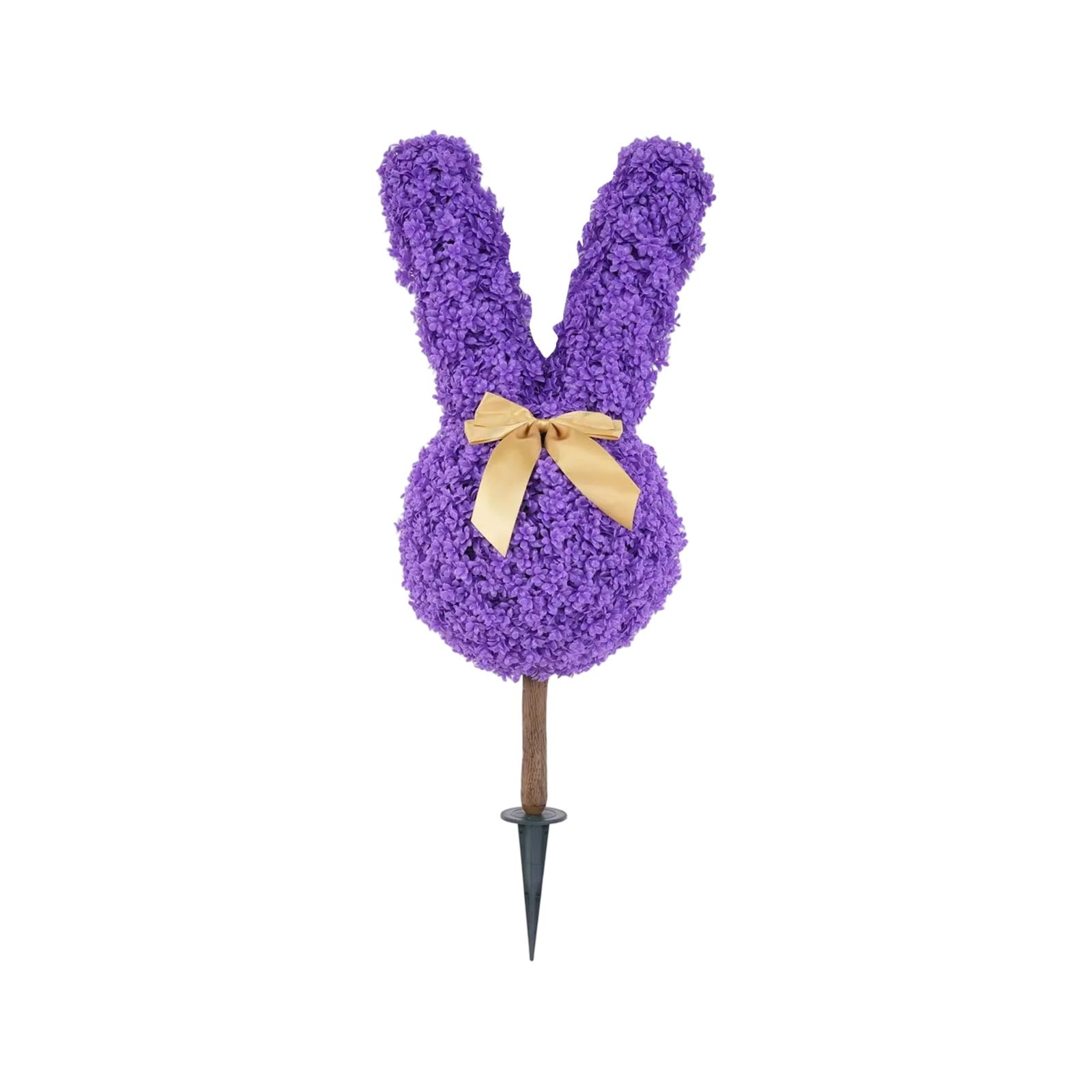 24" Lifelike Easter Bunny Topiary Tree – Premium Artificial Rabbit ...