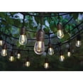 24-Light 48 ft. Plug-in Indoor/Outdoor Edison Patio String Light with ...
