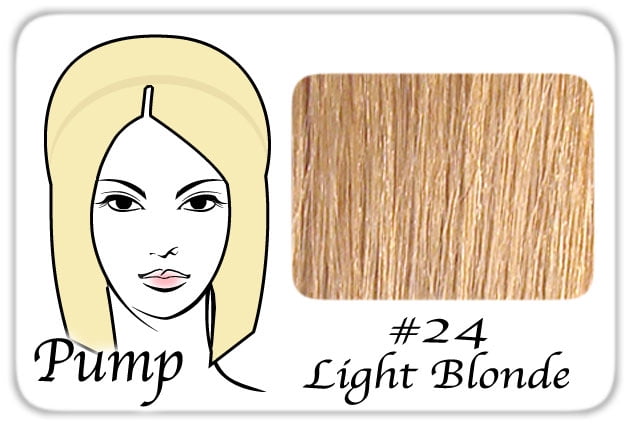 #24 Light Blonde Pro Pump - Tease With Ease - Walmart.com