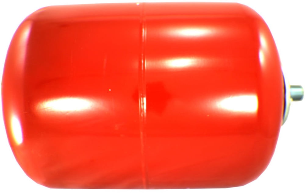 24 Liter / 6.3 Gallon Red Expansion Tank for Solar Water Heater Systems ...