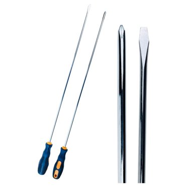 Hyper Tough 2-Piece Offset Screwdrivers with Phillips and Slotted, 5009 ...