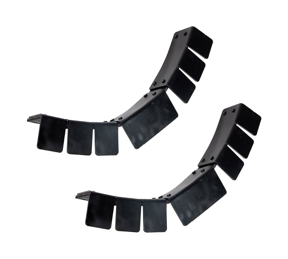 24" Long Steel Coil Edge Protector w/ Rubber Pads - Steel Powder Coated ...