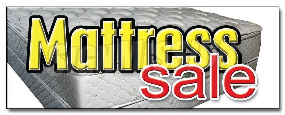24" MATTRESS SALE DECAL sticker store - Walmart.com