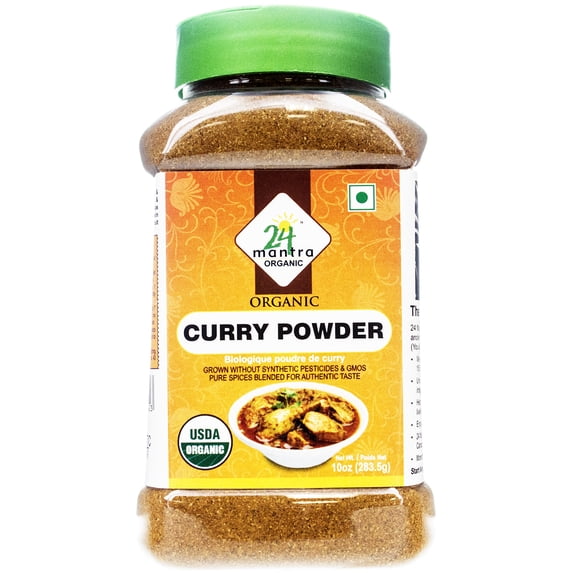 24 Mantra, Organic Curry Powder, 10 Oz, USDA Certified Organic ...