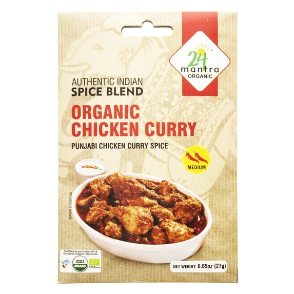24 Mantra Organic Spice Blend Chicken Curry - Walmart.com