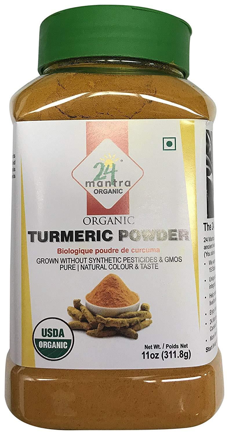 24 Mantra Organic Turmeric Powder, 10 oz in Plastic Jar - Walmart.com