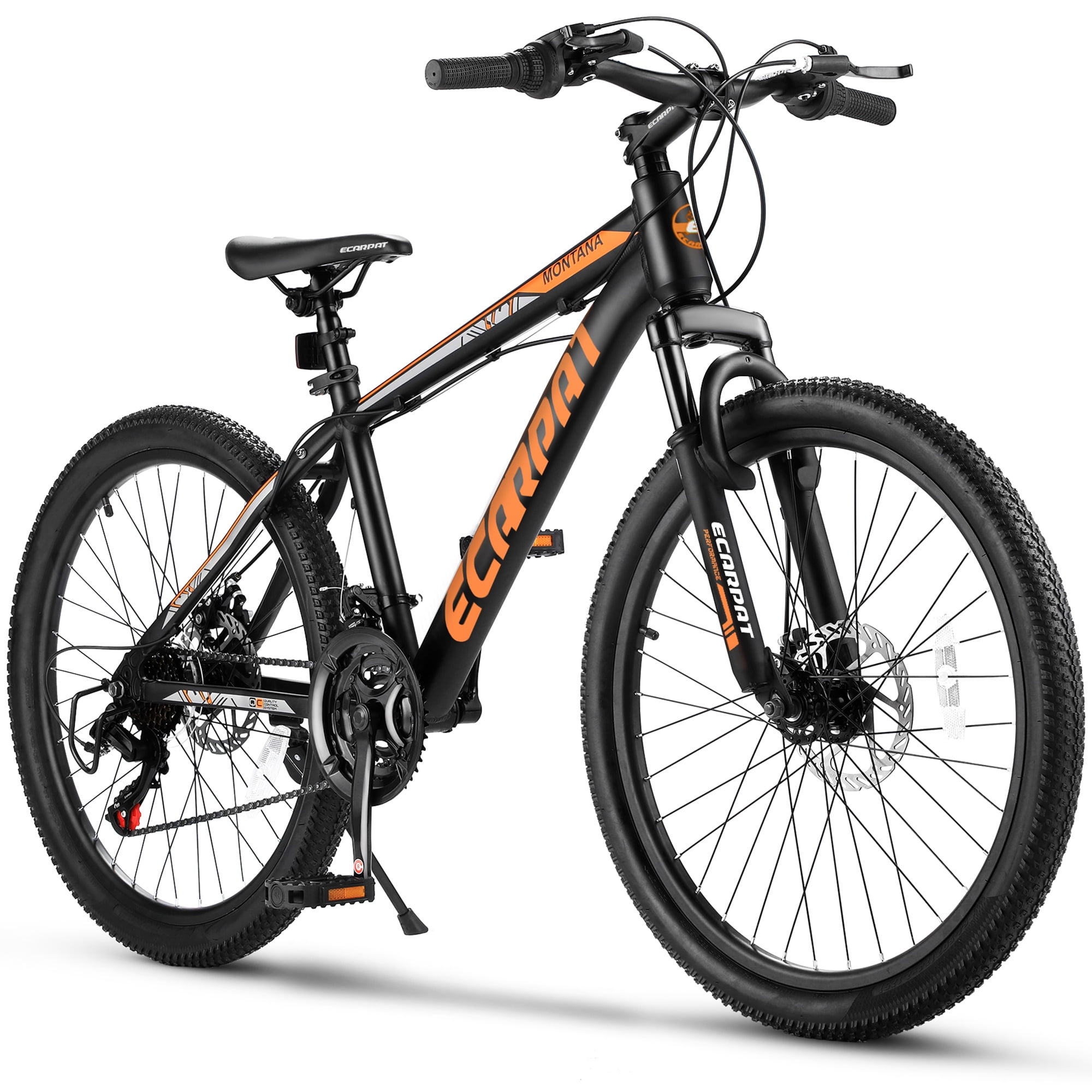 iYofe 24 inch Mountain Bike for Mens Womens, Shimano 21 Speed Bicycle ...