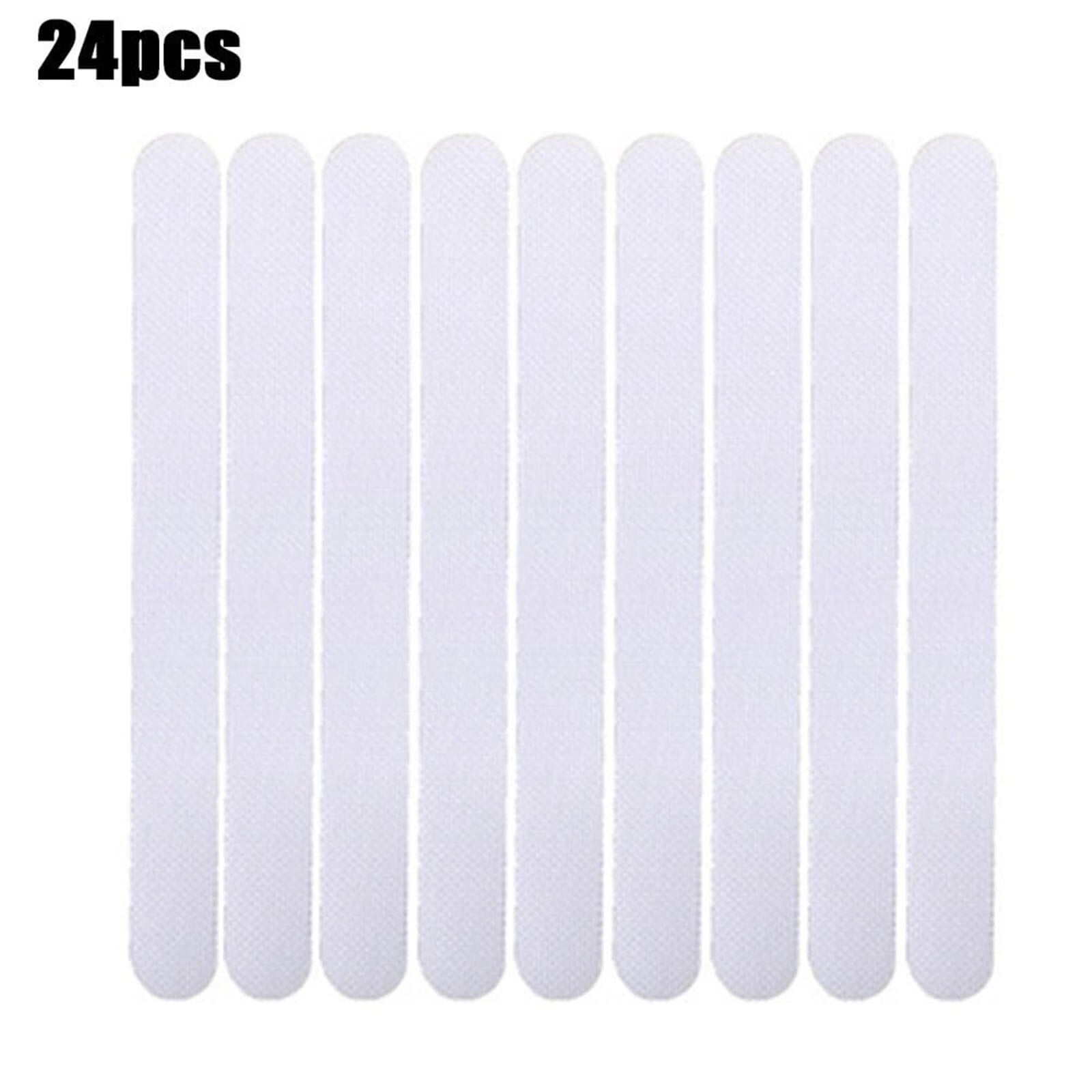 24 Non Bath Mat Grip Stickers Anti Shower Strips Pad Floor Tape ...