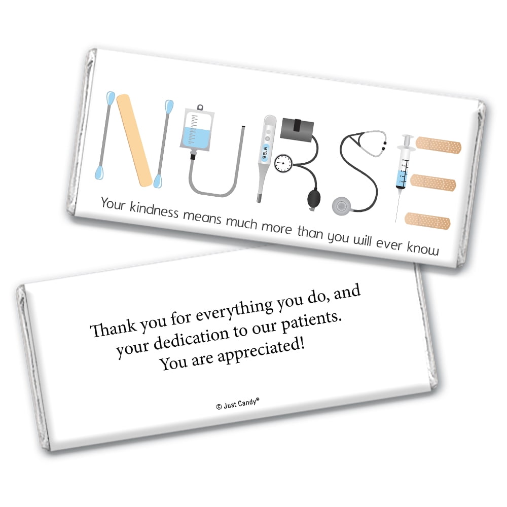 24 Nurse Appreciation Week Thank You Candy Gifts in Bulk Wrappers Only ...