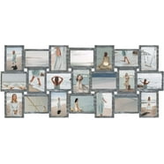 2 Pack Large Vertical Family Gallery, 10 Opening 4x6 Black Collage ...