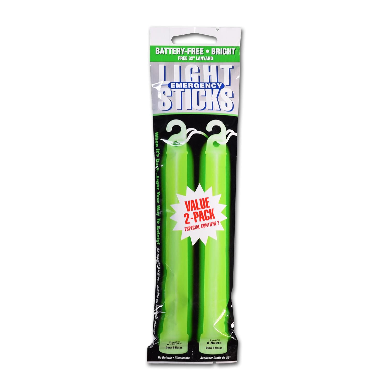 24 PACK Green 8-Hour Lightstick (2 Pk) - Walmart.com