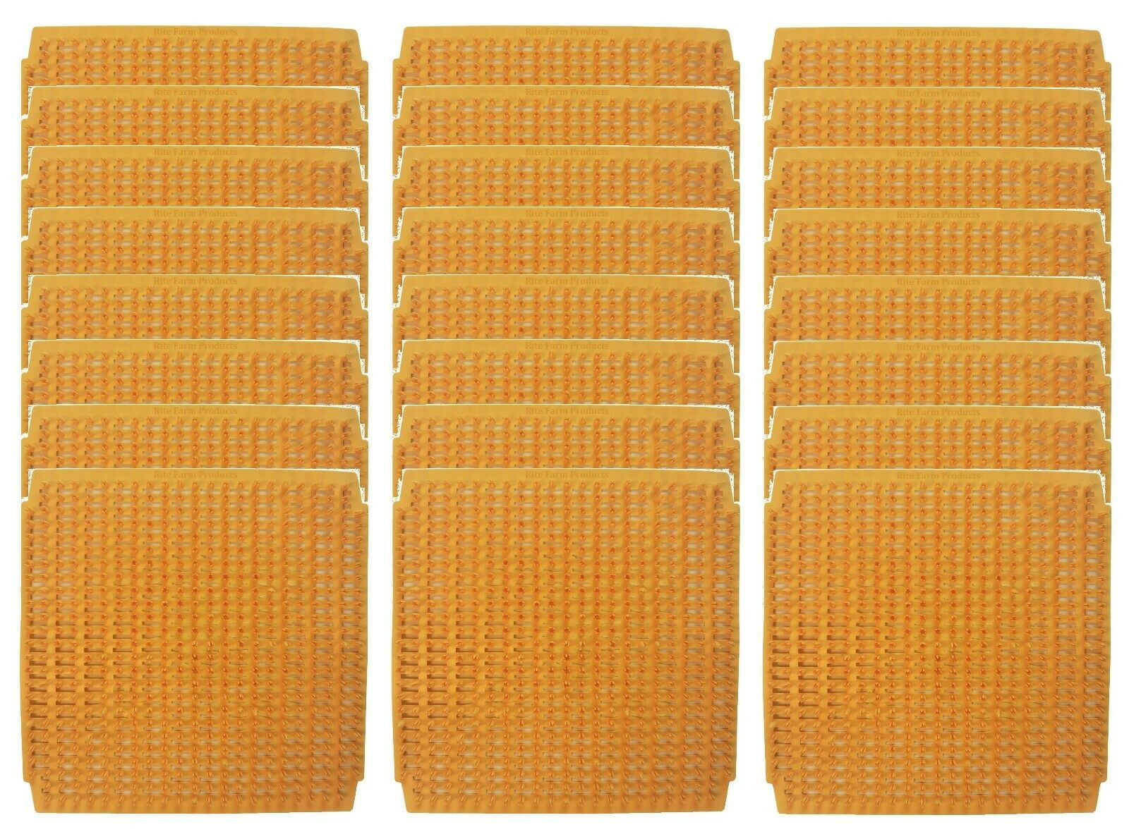 24 PACK OF WASHABLE POLY NESTING BOX PAD MAT BOTTOM CHICKEN COOP ...