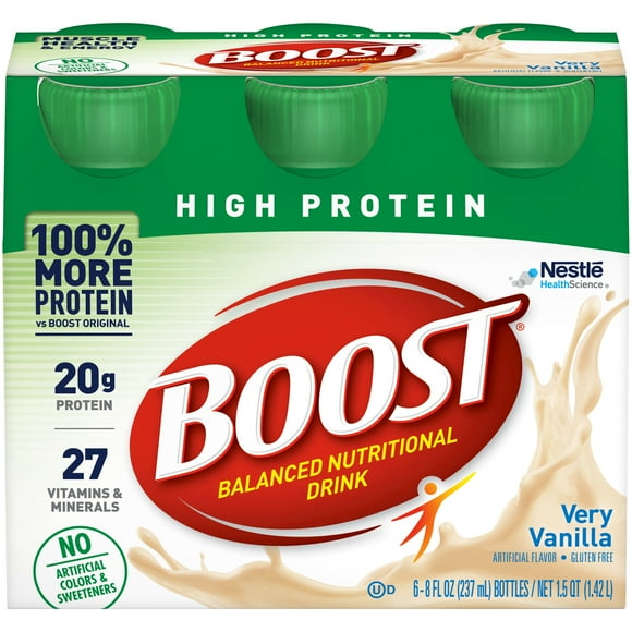 Boost Nutritional Bars & Drinks