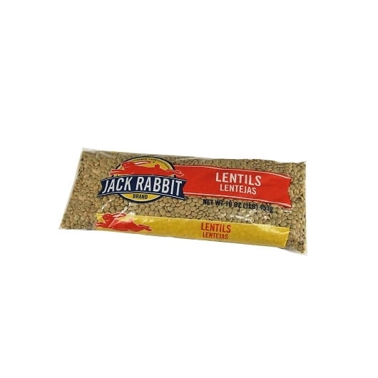 Jack Rabbit Lentils, 1 Pound, 24 Per Case - Walmart.com