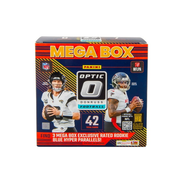 2024 Panini Donruss Optic Football Trading Cards Mega Box - Walmart.com
