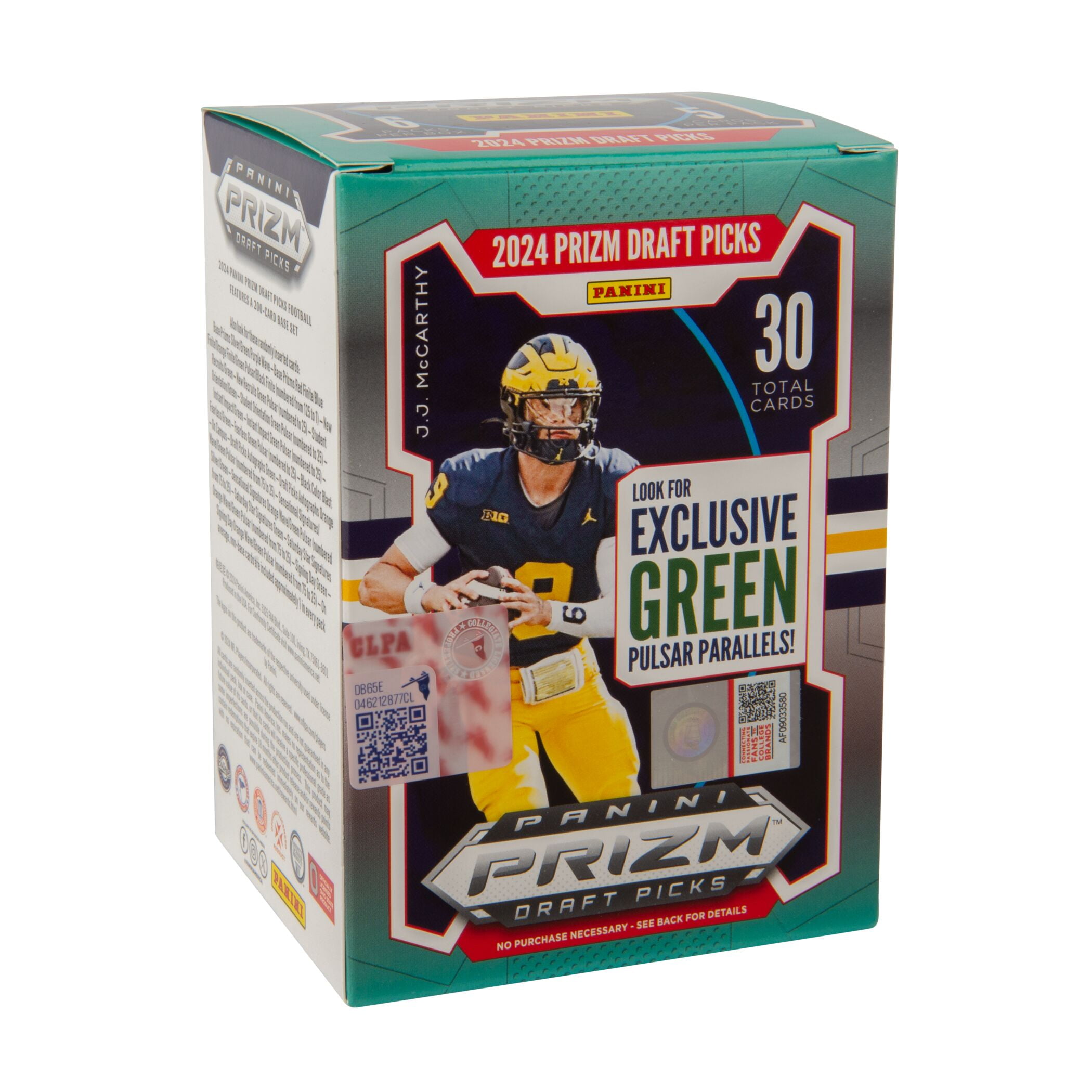 2024 Panini Prizm Draft Picks NCAA Football Trading Cards Blaster Box - Walmart.com