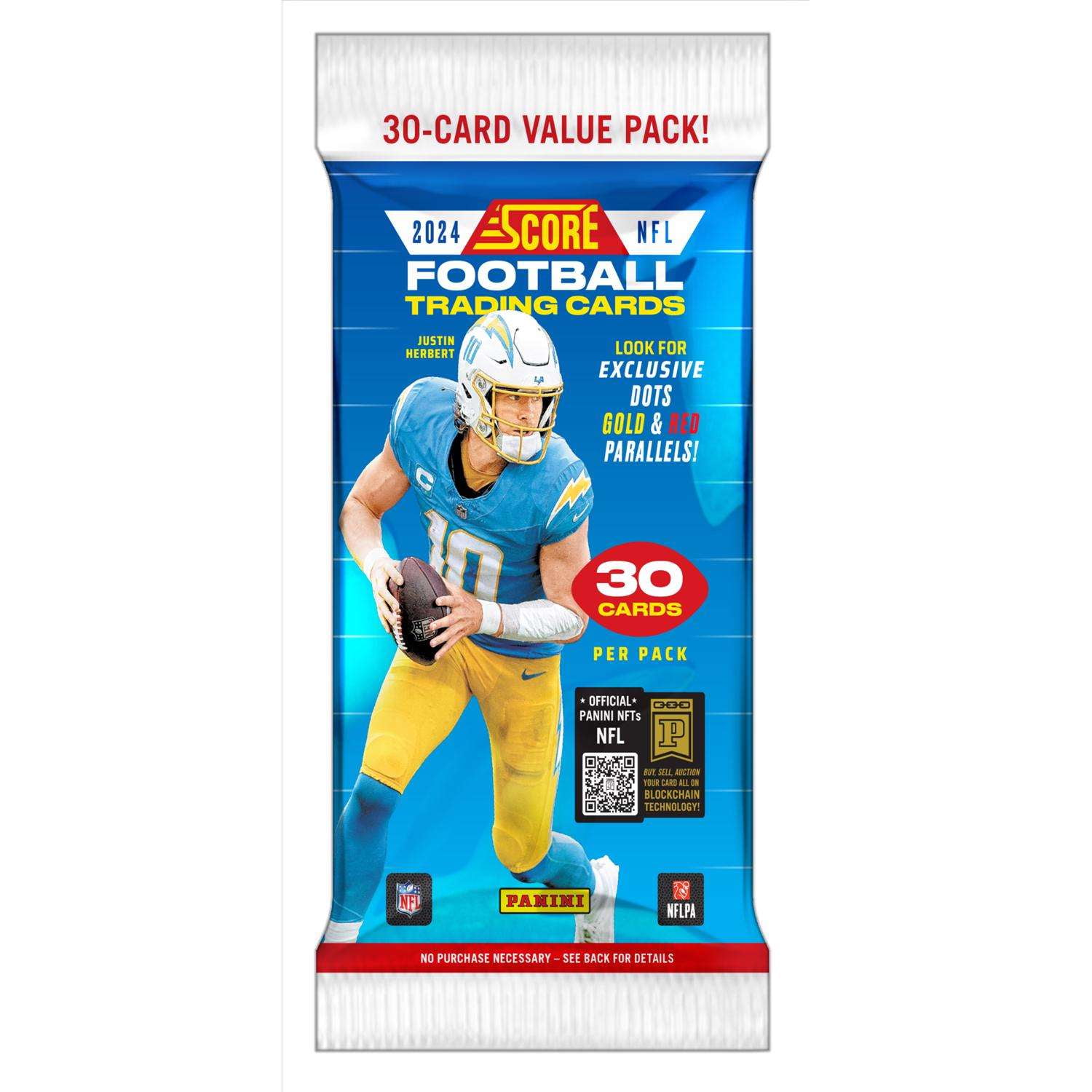 Panini Football Card Pack, 24 Card Fat Pack, Sports Trading Cards for ...