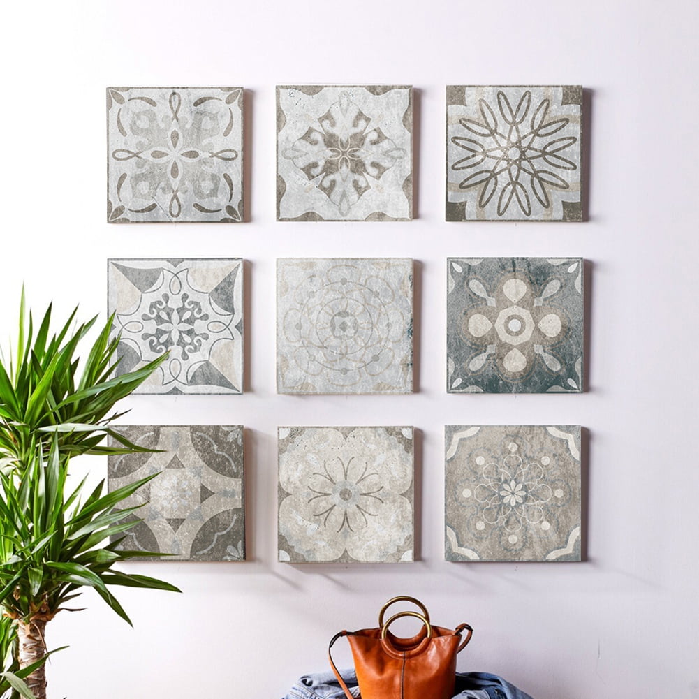 24 PC Art Peel and Stick Wall Sticky Backsplash Vinyl Waterproof ...