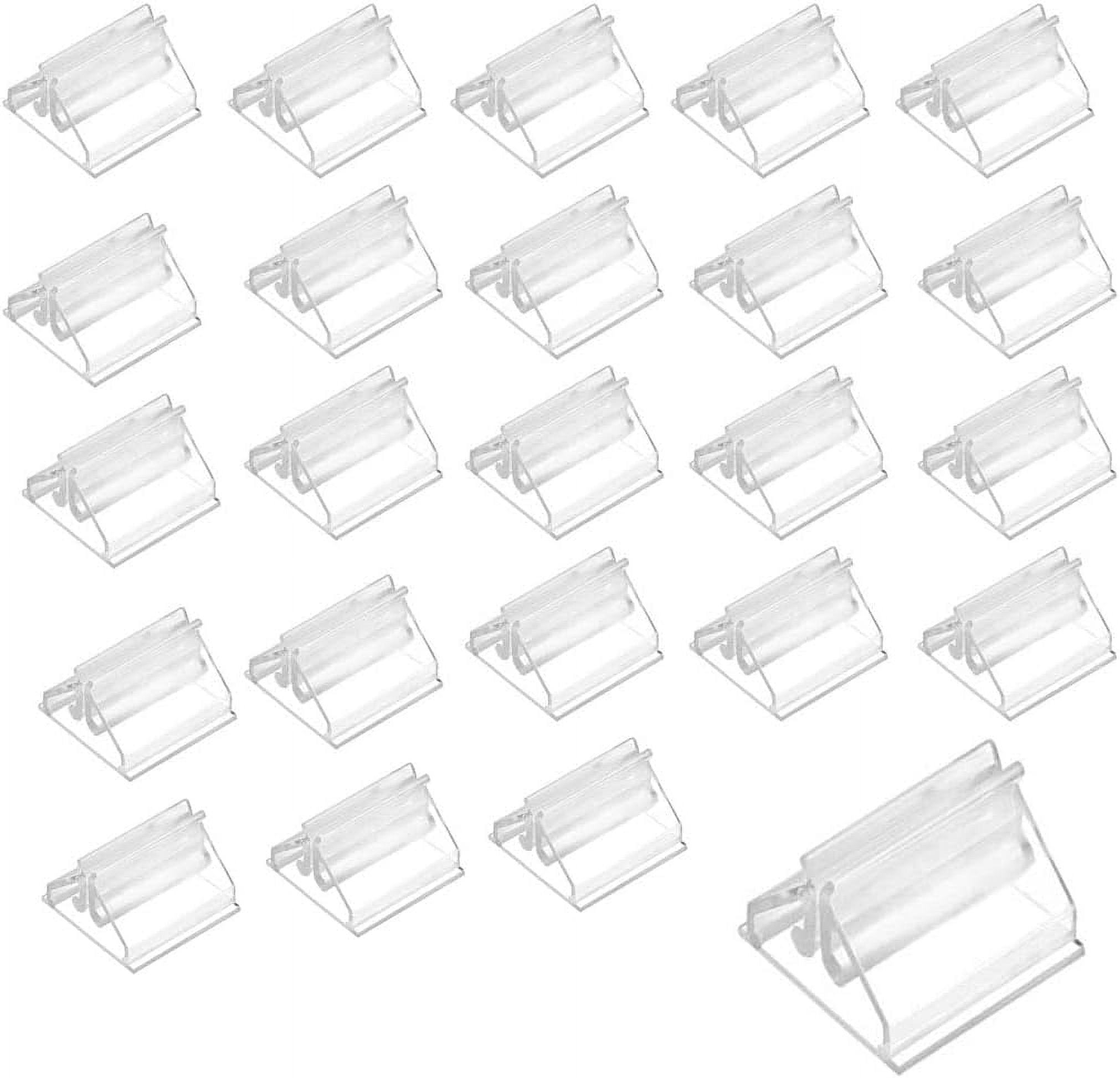 24 PCS Acrylic Name Card Stands Clear Name Card Stands, riangle Playing ...