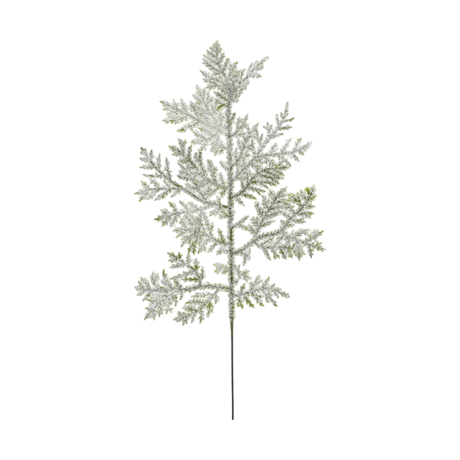 24 PCS Artificial Pine Branches for Crafts, 13inch Christmas Faux Cedar ...